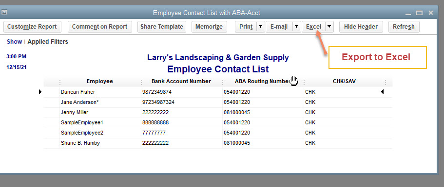 Exporting QuickBooks Banking Information – Treasury Software