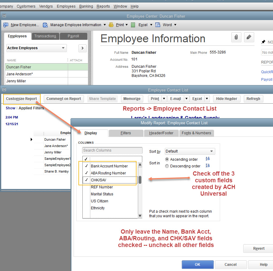 Exporting QuickBooks Banking Information – Treasury Software